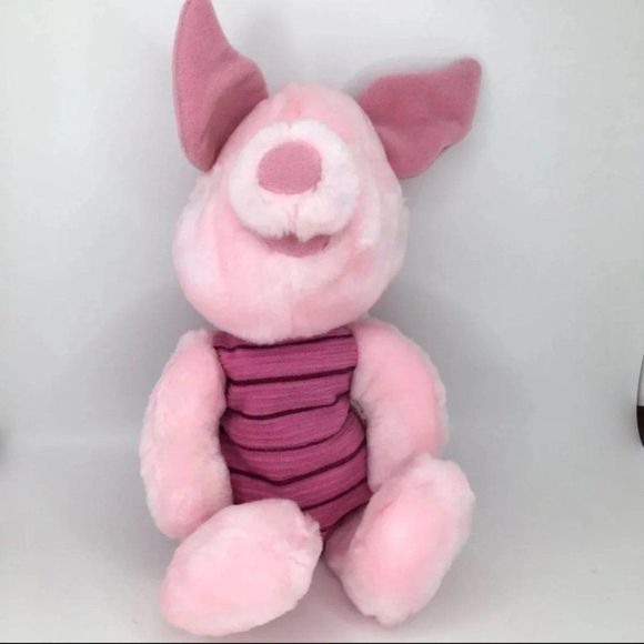 Disney | Toys | Vintage Disneyworldparks Piglet Plush With Original Tag ...